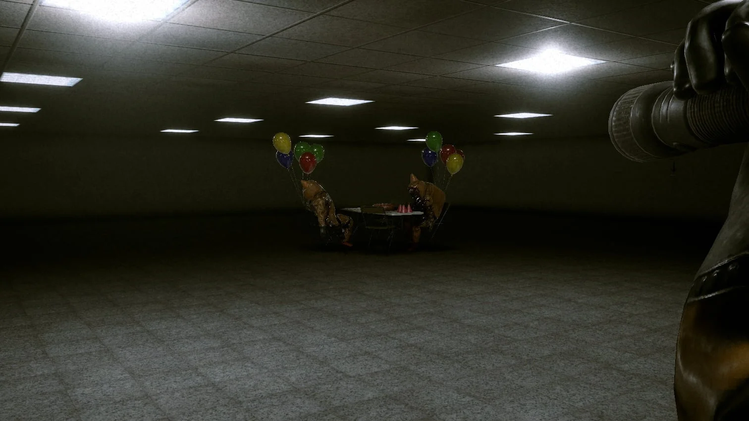 Inside the Backrooms Office Rooms Walkthrough (Level 2)